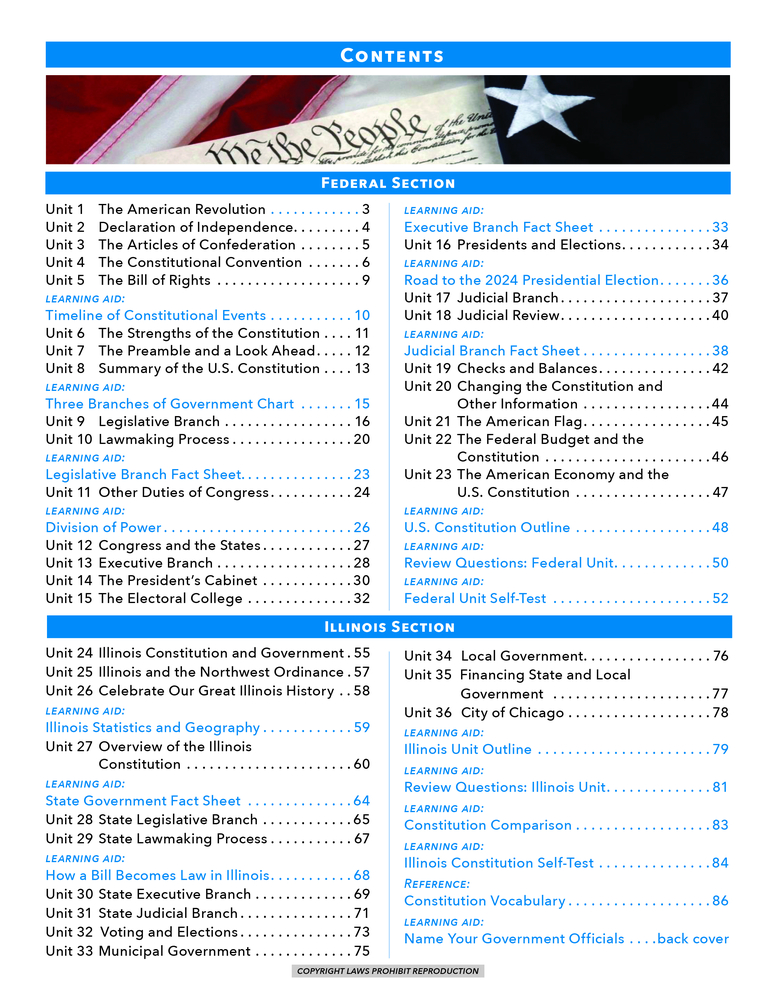 Our Federal and State Constitutions
