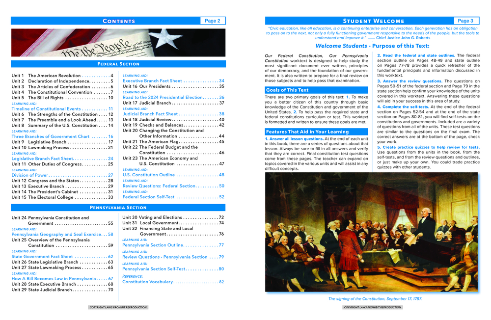Pennsylvania Constitution Study Guide
