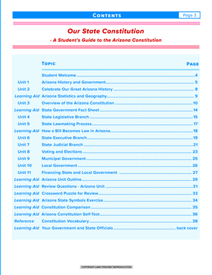 Our State Constitution - A Student's Guide to the Arizona Constitution ...